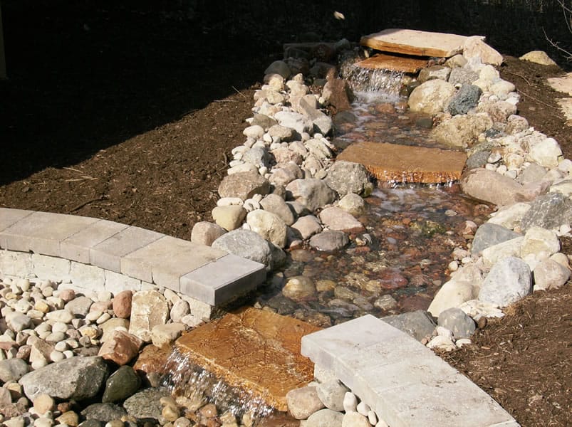 Custom Water Features | Waterfalls, Ponds, Streams, Bubbling Rocks